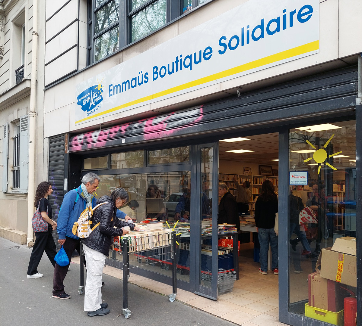 Boutique Diderot Livres (Communauté Emmaüs Paris) - Emmaüs France